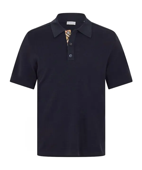 Burberry Knit Ss Polo Sn54