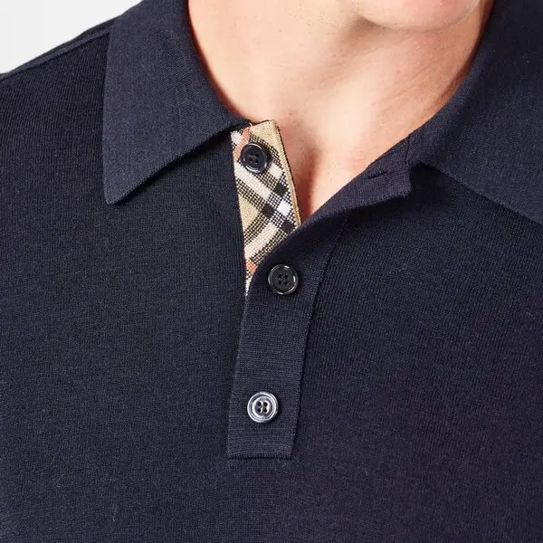 Burberry Knit Ss Polo Sn54
