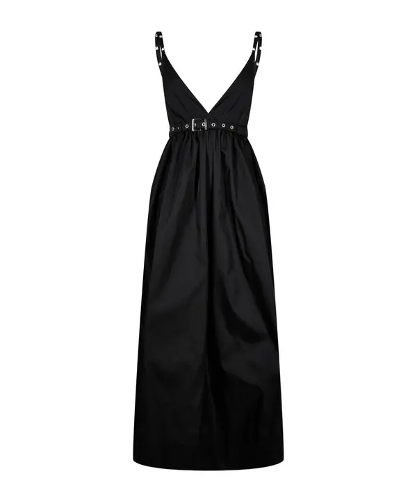 GANNI Nylon Maxi Dress