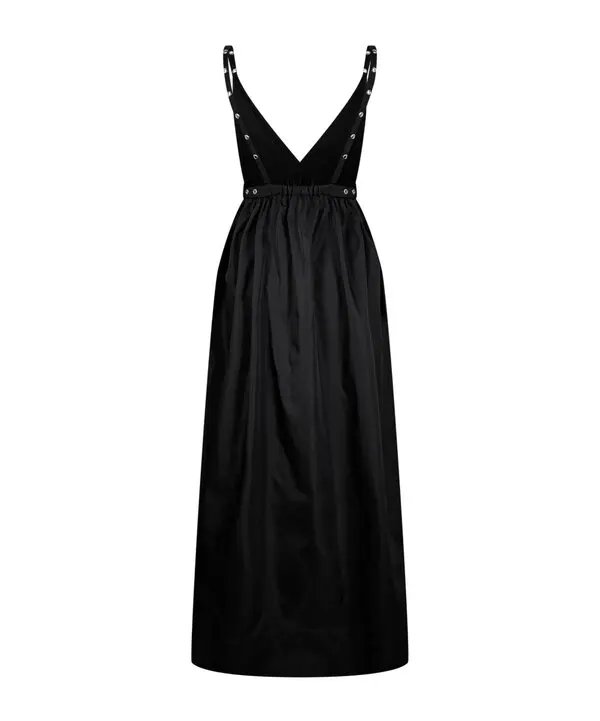 GANNI Nylon Maxi Dress