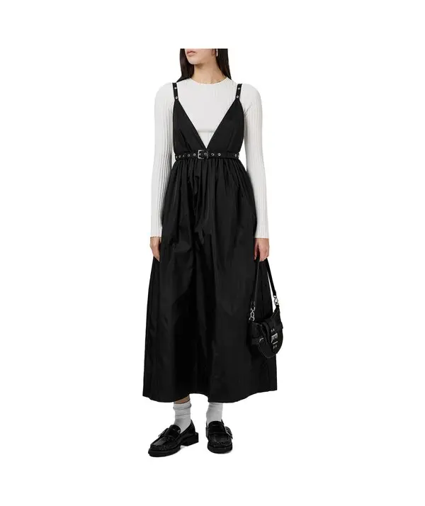 GANNI Nylon Maxi Dress