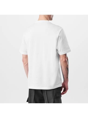 Versace Solid Color Printed T-shirt