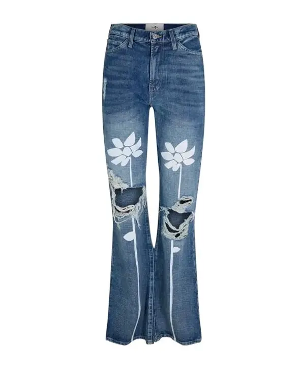 7 For All Mankind Easy Bootcut Jeans - Blue