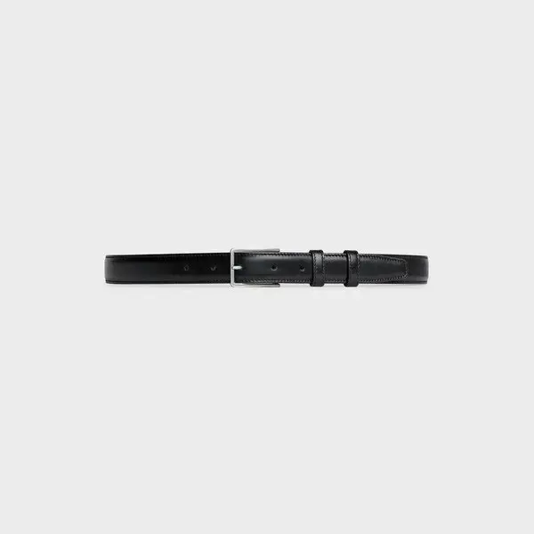 Celine 25mm Belt In Taurillon Leather