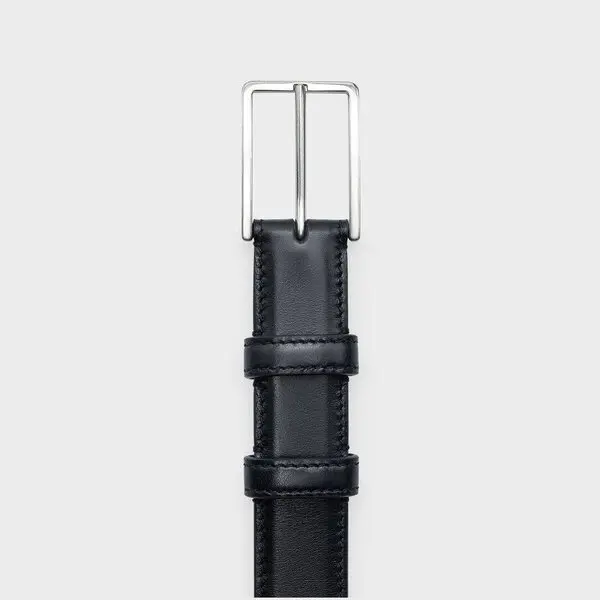Celine 25mm Belt In Taurillon Leather