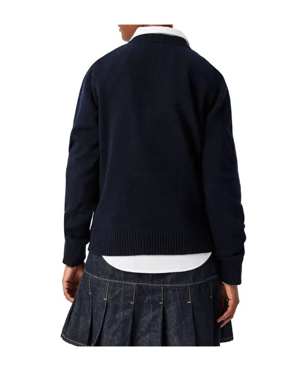 GANNI Baseball Crew Jumper