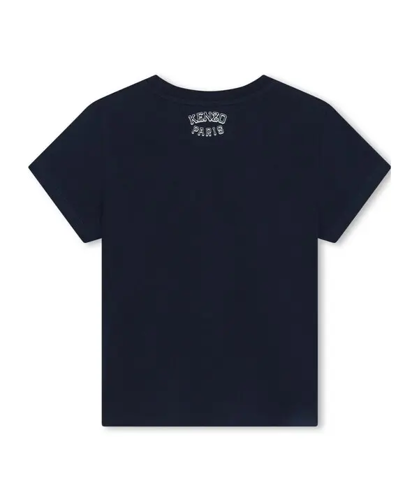 Kenzo Crew Neck T-shirt With Graphic Print