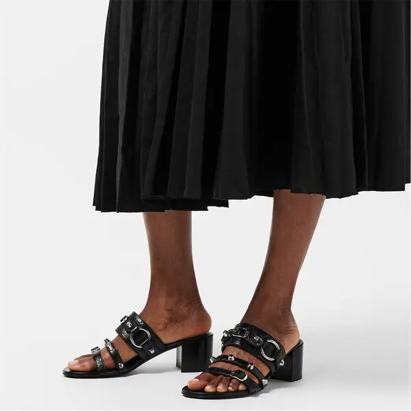 Balenciaga Buckle Detail High-heeled Sandals