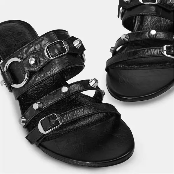 Balenciaga Buckle Detail High-heeled Sandals