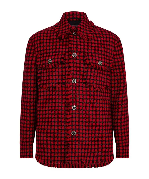 Versace Tweed Overshirt