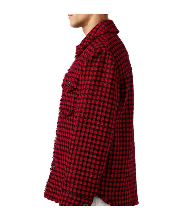 Versace Tweed Overshirt