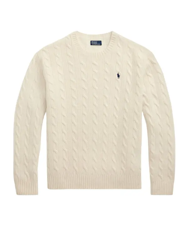 Polo Ralph Lauren Comfortable Knitted Sweater - Nude