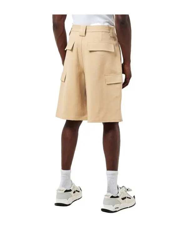 Off-White Knee-length Cargo Shorts