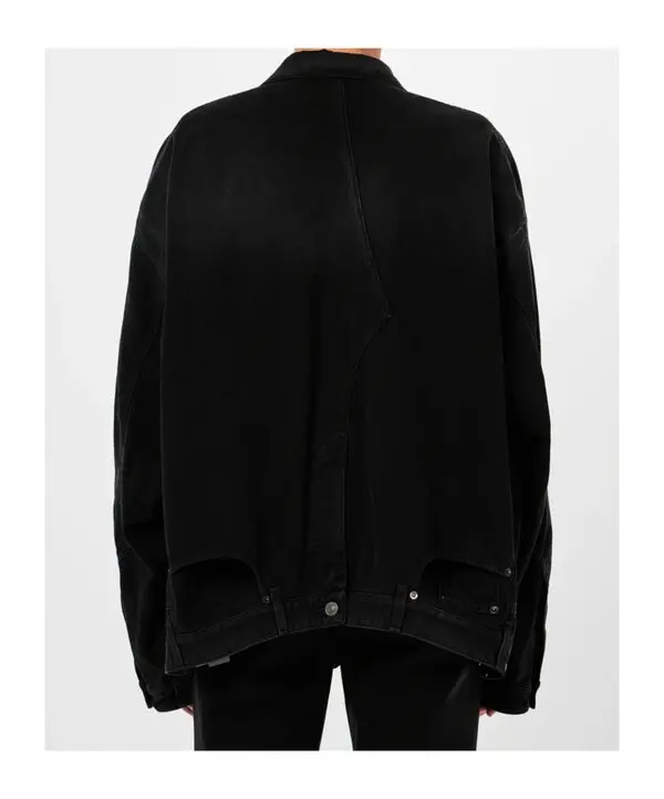 Balenciaga Deconstructed Denim Jacket