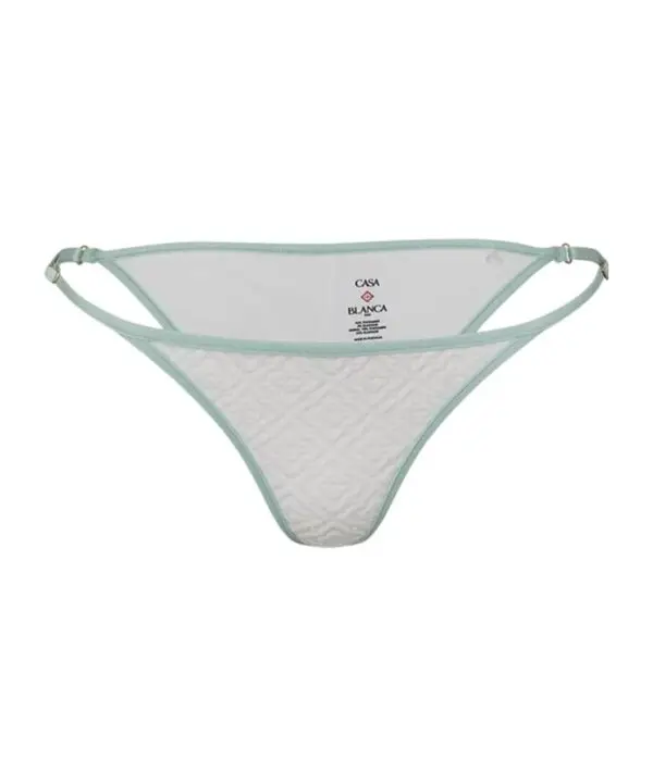 Casablanca Textured Bikini Bottoms