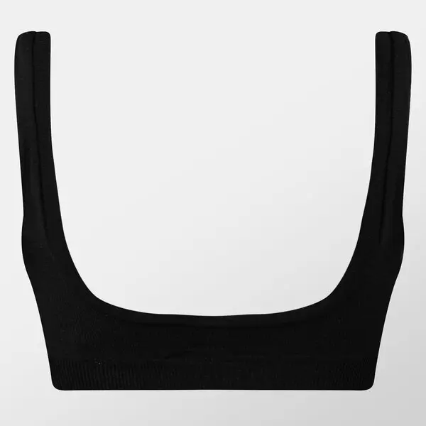 Off-White Short Camisole Bra