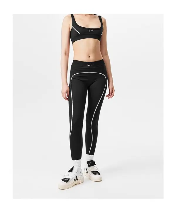 Off-White Short Camisole Bra