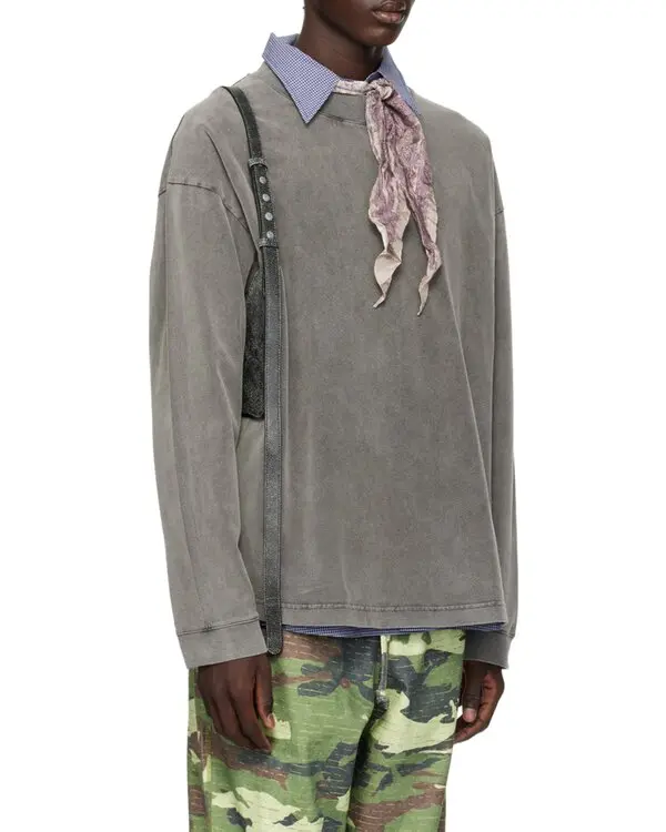 Acne Studios Crewneck Long Sleeved T-shirt