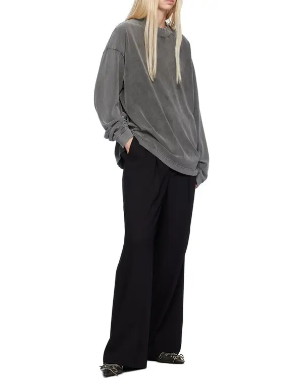 Acne Studios Crewneck Long Sleeved T-shirt