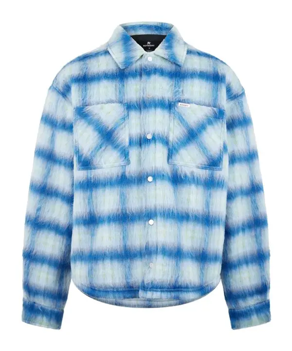 REPRESENT Plaid Shirt Jacket