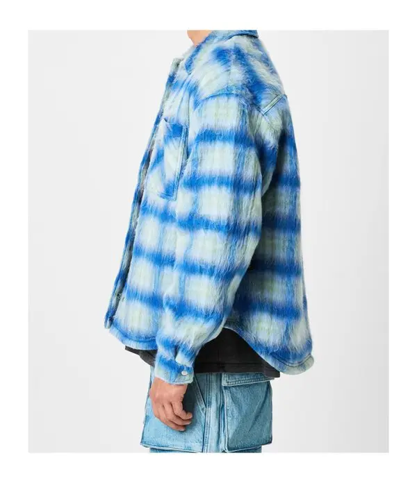 REPRESENT Plaid Shirt Jacket