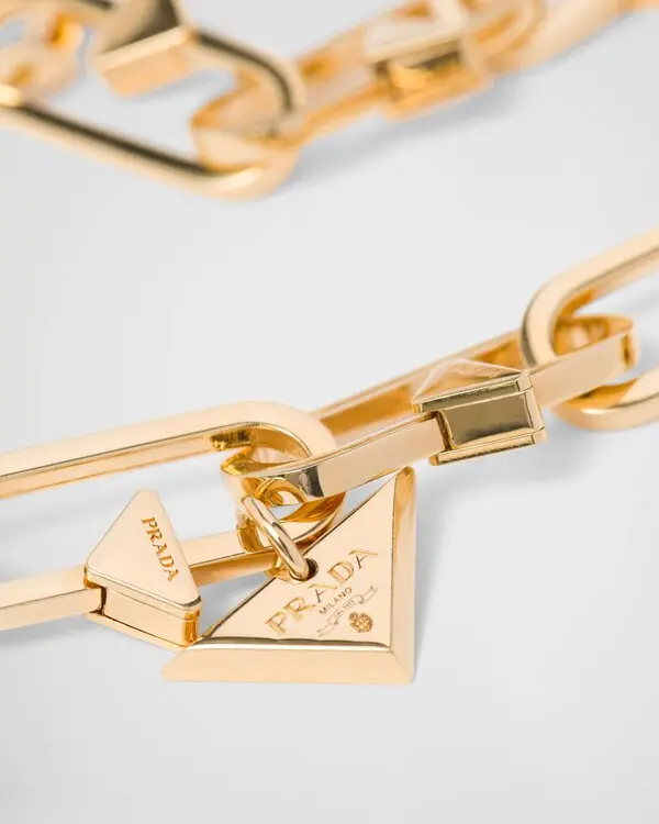 Prada Metal Necklace