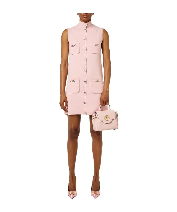 Versace Knit Medusa Mini Dress