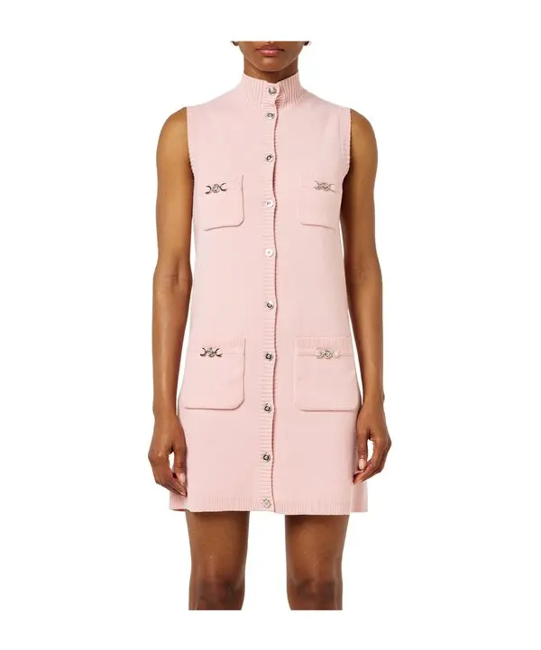 Versace Knit Medusa Mini Dress