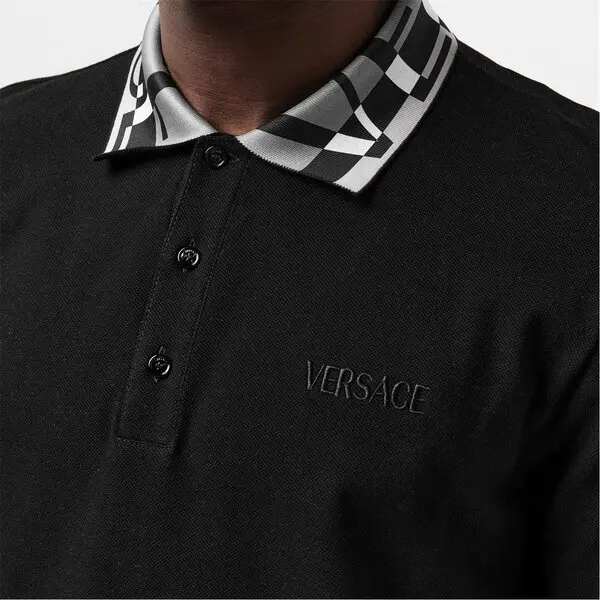 Versace Short-sleeved Polo Shirt