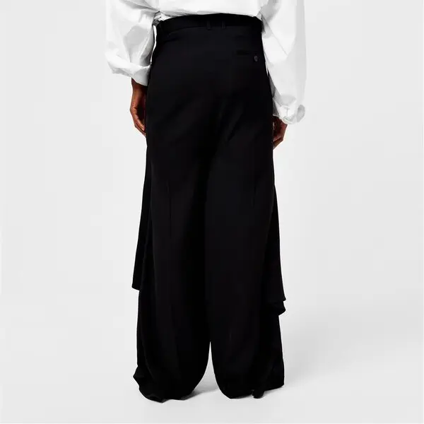 Balenciaga Maxi Skirt With Godet Detailing