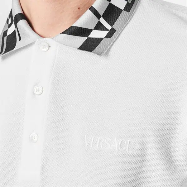 Versace Short-sleeved Polo Shirt