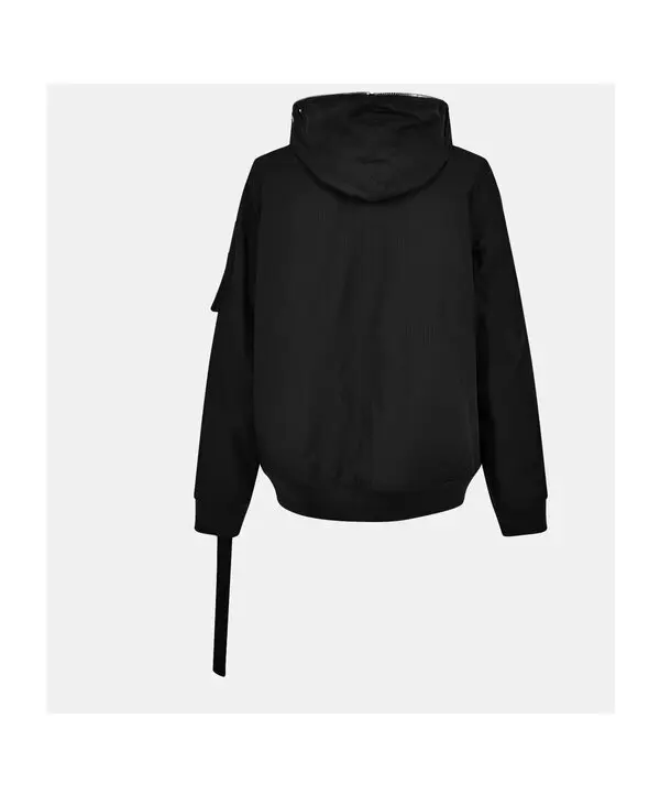 Rick Owens Versatile Zip-up Hooded Casual Jacket