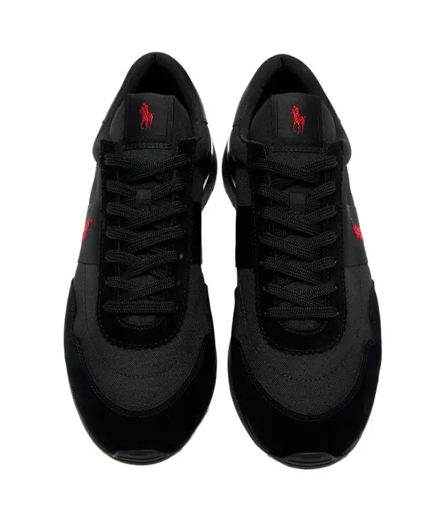 Polo Ralph Lauren Embroidered-logo Low-top Sneakers