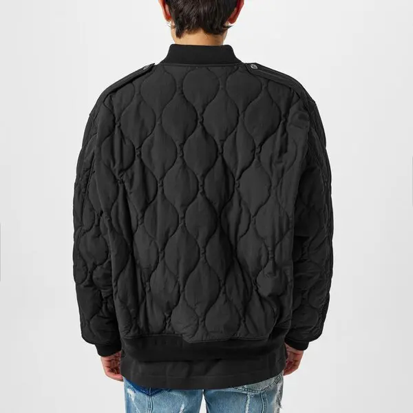 Palm Angels Diamond Lattice Bomber Jacket