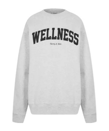 SPORTY  RICH Wellness Sweatshirt