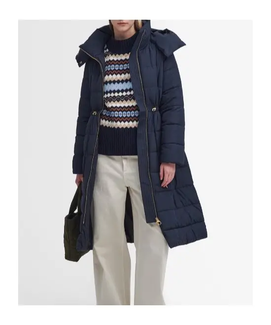 Barbour Long-sleeved Hooded Cotton Jacket