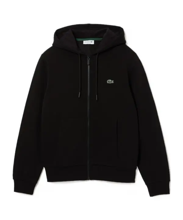Lacoste Hooded Sweatshirt Sweater - Black