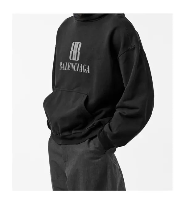Balenciaga Logo Hoodie