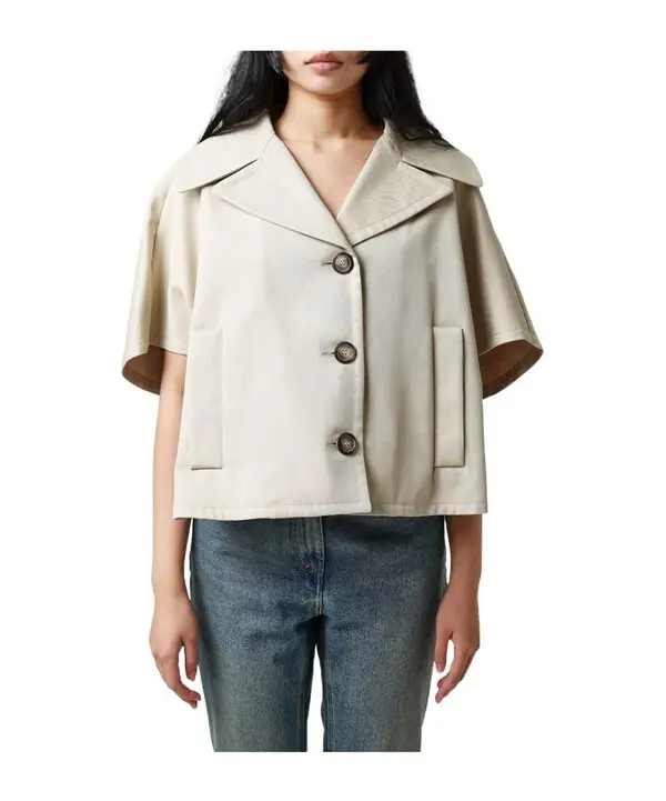 Max Mara Veggia Cape Jacket