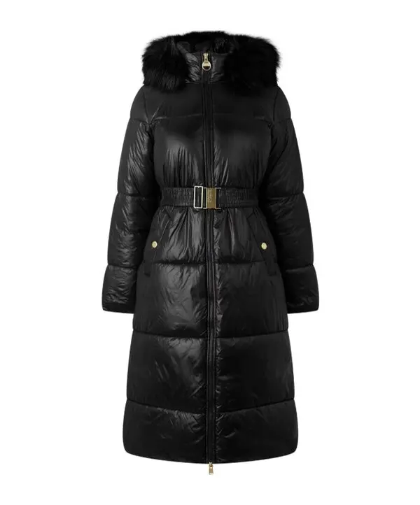 Barbour Saskia Longline Puffer Jacket With Hood