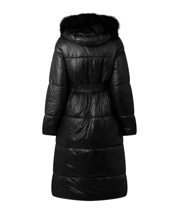 Barbour Saskia Longline Puffer Jacket With Hood