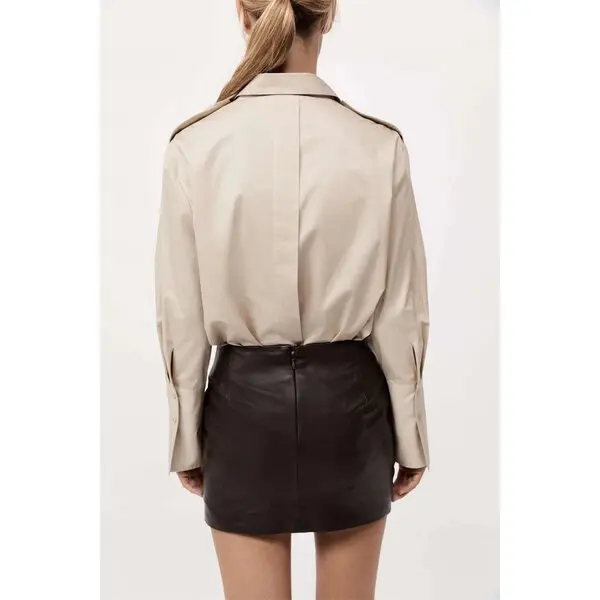 ST. AGNI A-line Mini Skirt