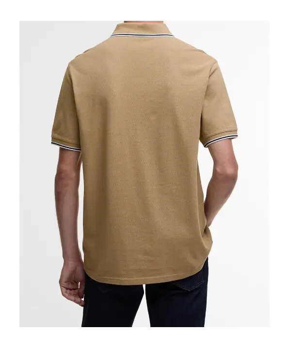 Barbour Evan Tipped Short-sleeved Polo Shirt