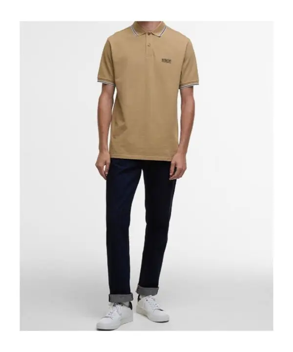 Barbour Evan Tipped Short-sleeved Polo Shirt