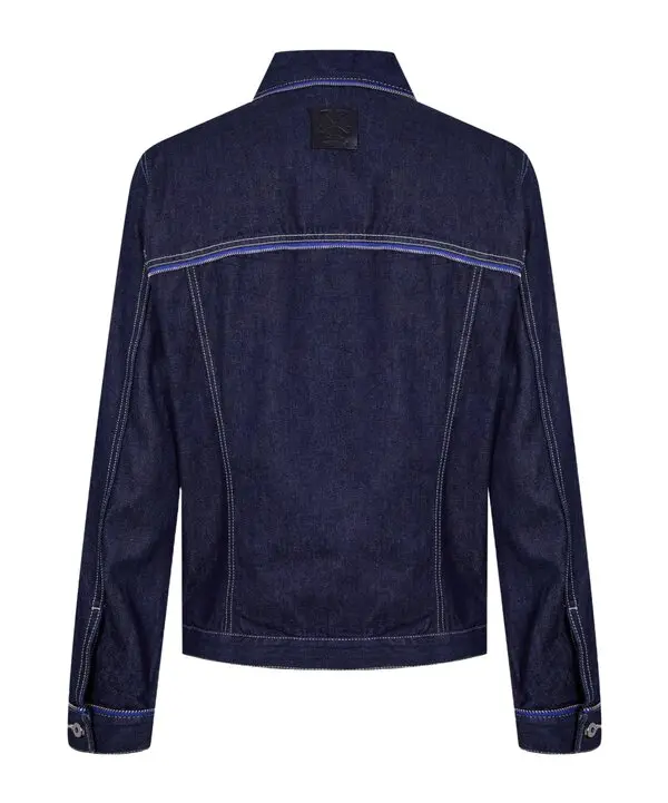 Off-White Zip-embellished Denim Jacket