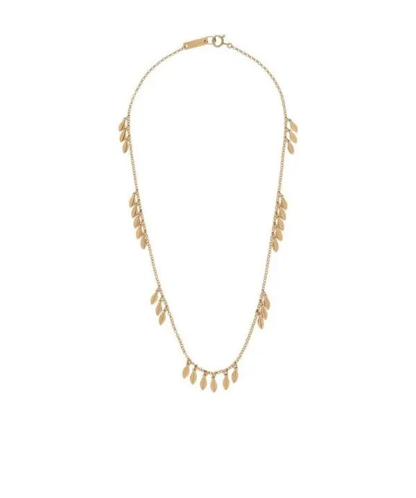 Isabel Marant Étoile Charm Detail Chain-link Necklace - Yellow