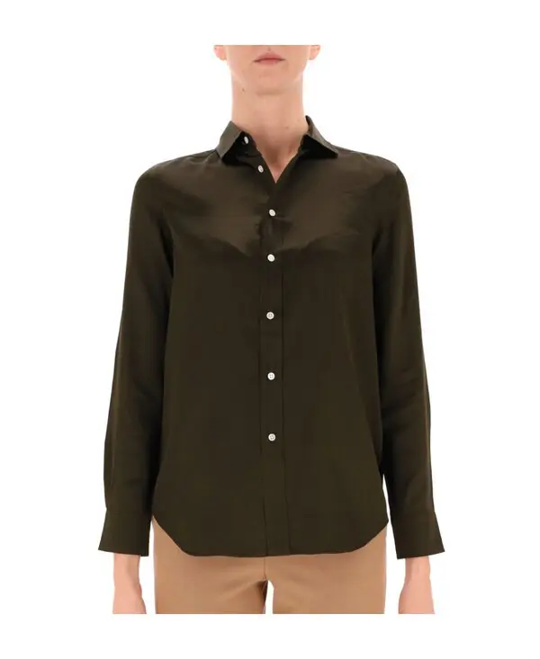 Polo Ralph Lauren Button-up Silk Shirt