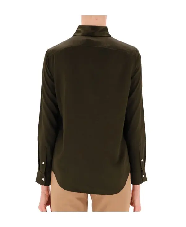 Polo Ralph Lauren Button-up Silk Shirt