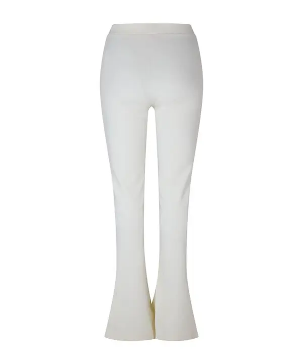 Off-White Solid-color Casual Pants