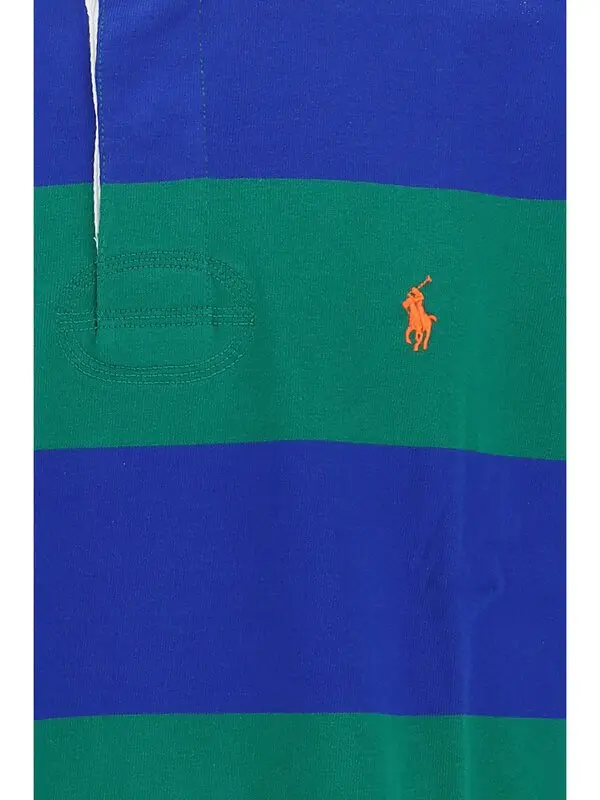 Polo Ralph Lauren Striped Logo-embroidered Rugby Shirt
